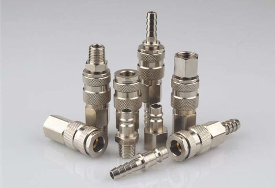 Single Hand Operation Pneumatic Quick Disconnect Steel Valve Locking System