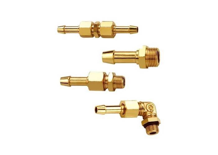 Outside Insert Type Pneumatic Fittings JWR In Brass 1.0 MPa Maximum ...
