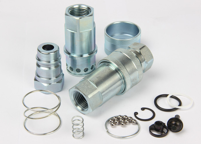 Hydraulic Couplers 1/4′′ ISO 7241-A Quick Disconnect Set - 1/4′′ NPT ...